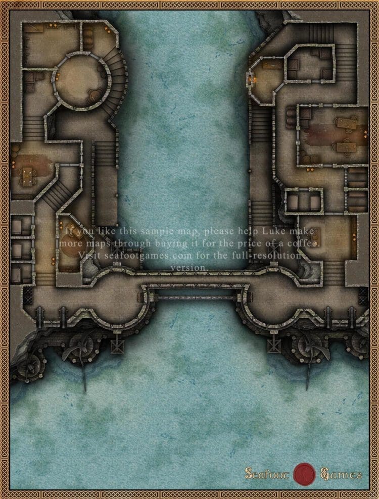Quarantine Bundle - 520+ Cheap Foundry Ready DnD Battlemaps