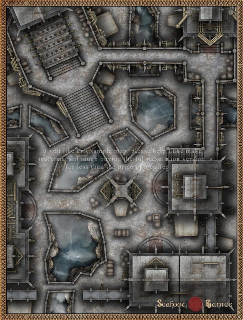 1,040+ Cheap DnD Battlemaps with Adventures