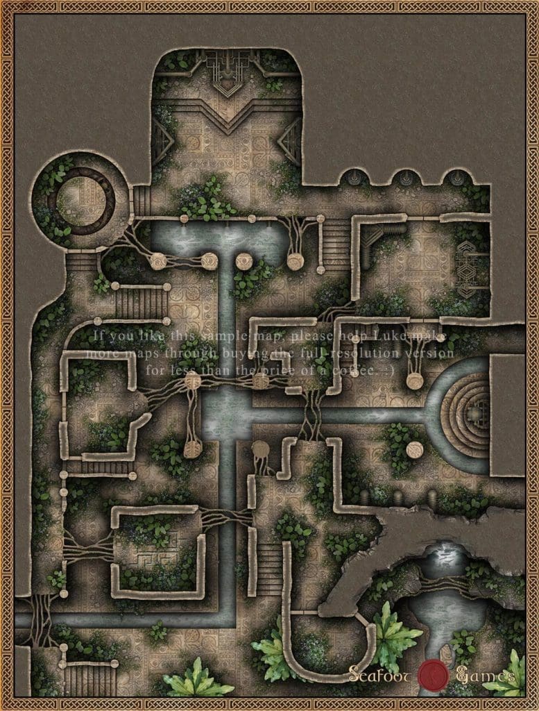 Prepared GM’s DnD Battlemap Bundle – 210 Large Maps