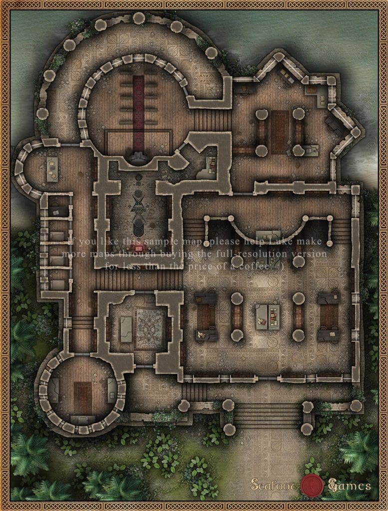 Prepared GM’s DnD Battlemap Bundle – 210 Large Maps